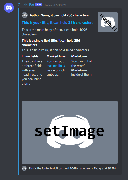 Update Discord Automation To Support Embed Objects Issue 8453 